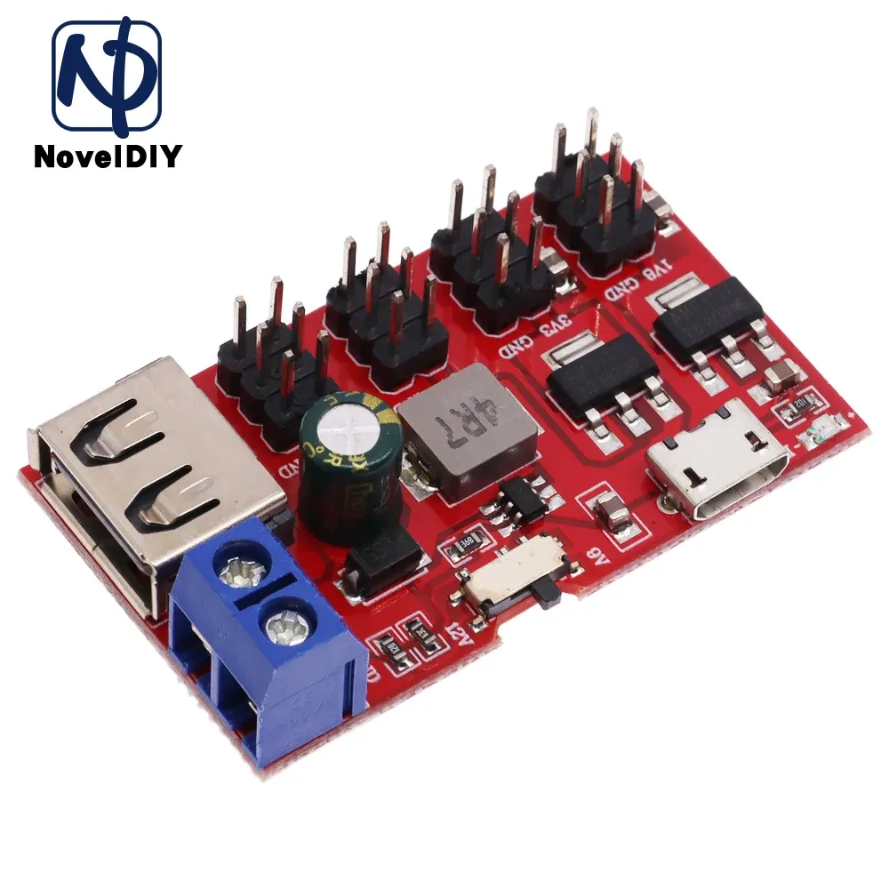 Arduino Mini USB Arduino Power Supply Module Module With Breakout DC To ...