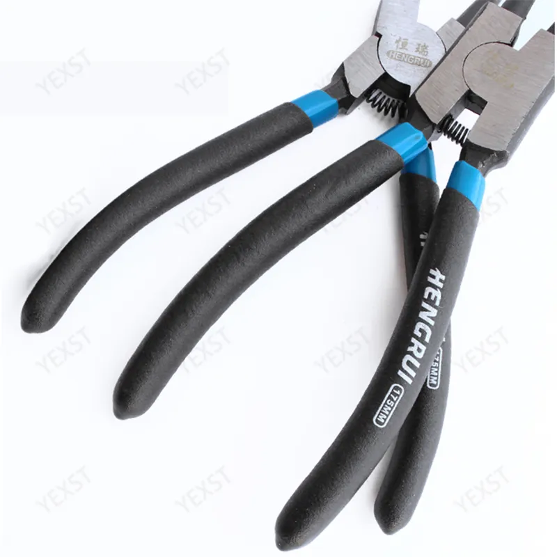 Multifunctional 7-Inch Circlip Pliers with Internal, External, Curved ...