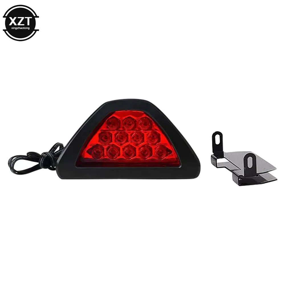Brake Lights LED: Universal Fit F1 Style Red 12 LED... From Ddmydec ...
