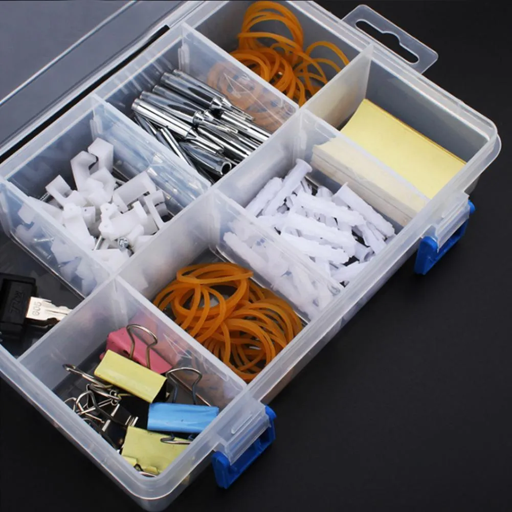 Plastic File Storage Box 4-Pack Plastic Storage File Boxes - Clear ...