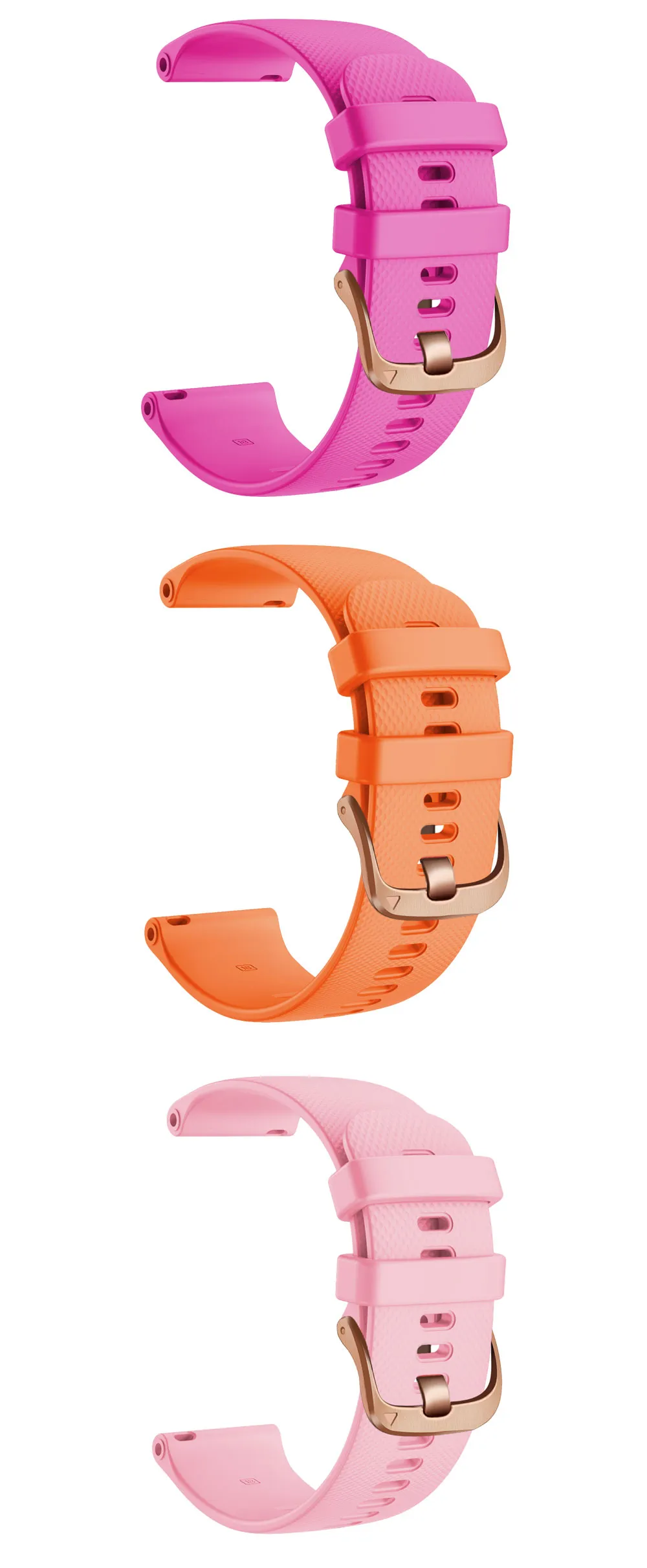 18 20 22mm Silicone Watch Strap for Garmin Venu 2 Forerunner 645 245 ...
