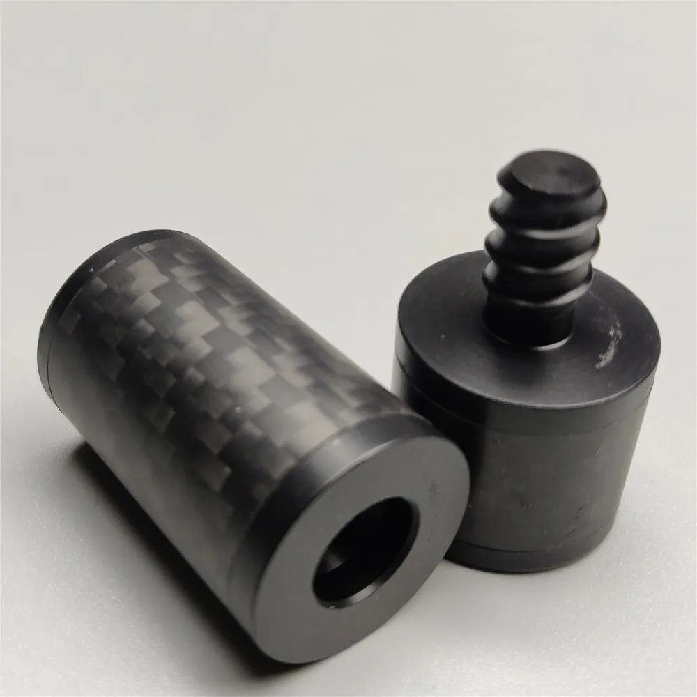 Billiard Accessory Ebony Rosewood Joint Protectors With ABS, Radial Pin ...