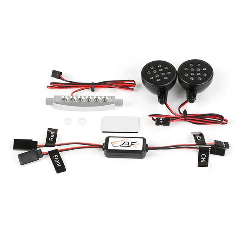 1/5 Scale RC Car Light Controller with Front Lamp and Metal Rear ...