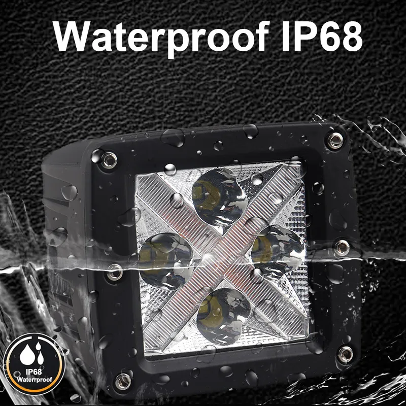 12v Work Lights Led Pods: Compact Cube Driving Lights for Vehicle ...