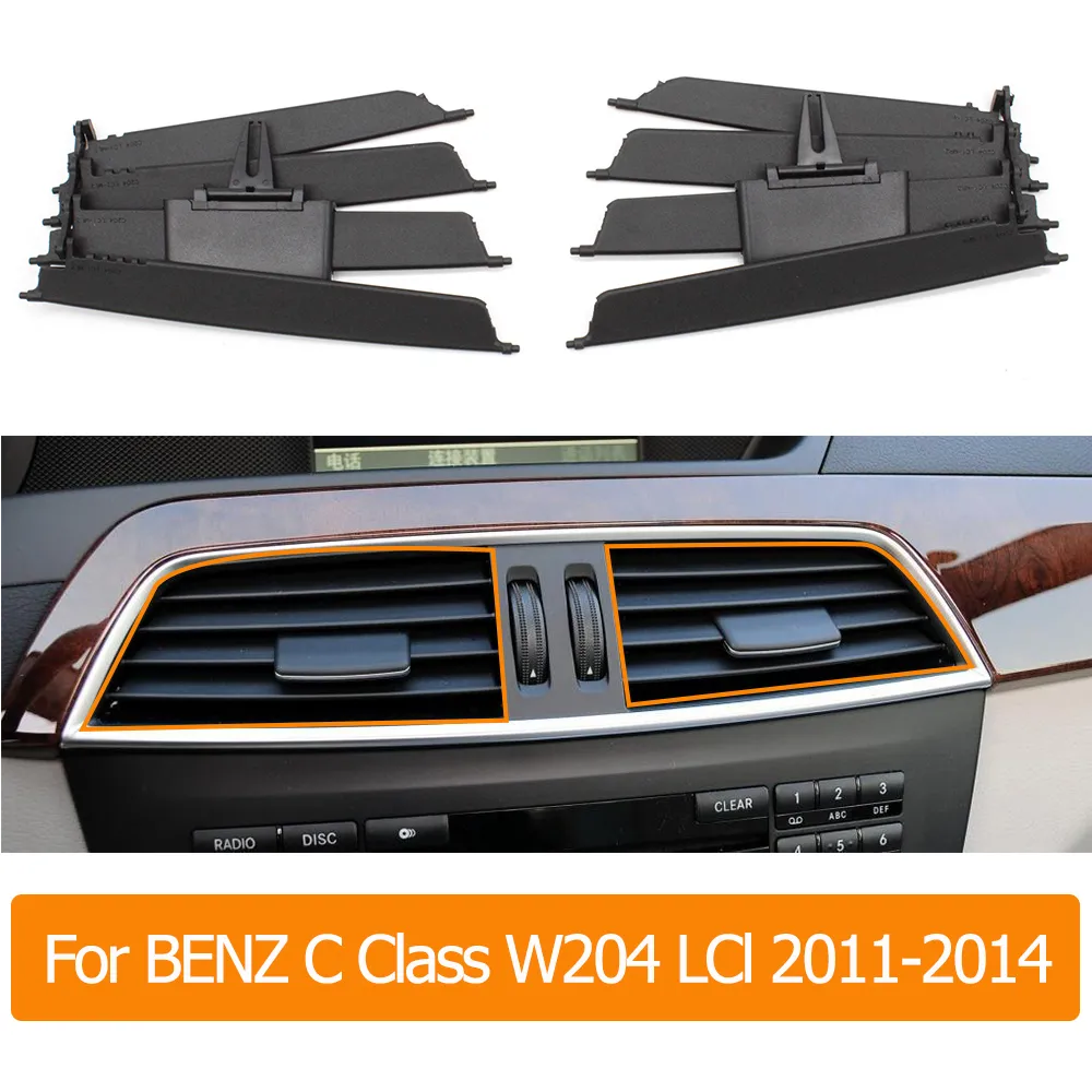 Vehicle Interior AC Vent Outlet Grille Panel Cover Replacement Kit ...