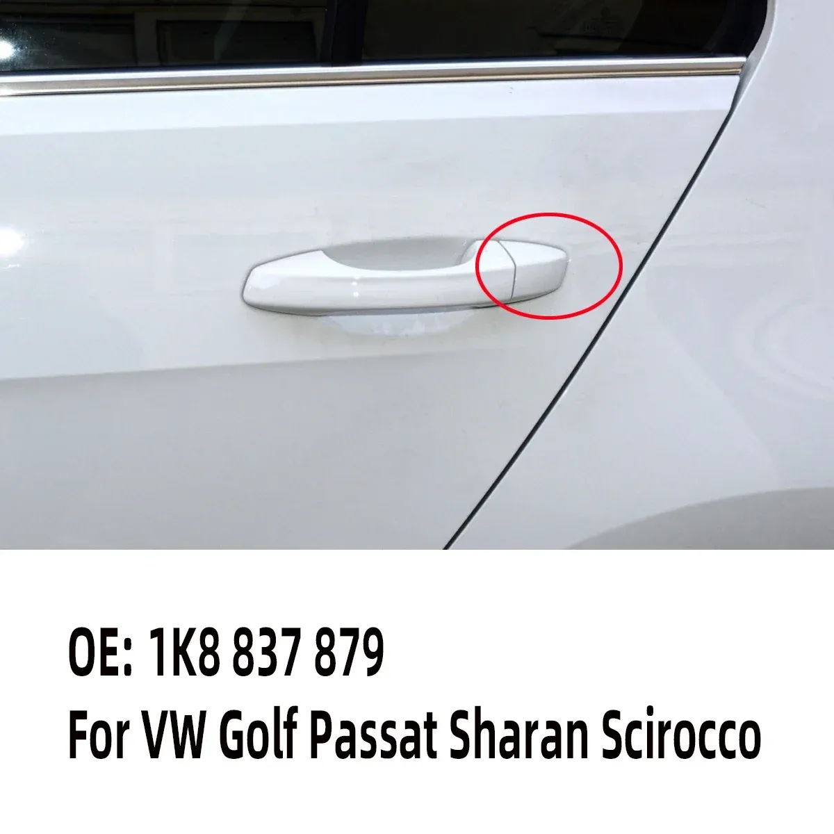 Durable Front Left Driver Side Door Handle Lock Cover Trim Cap ...