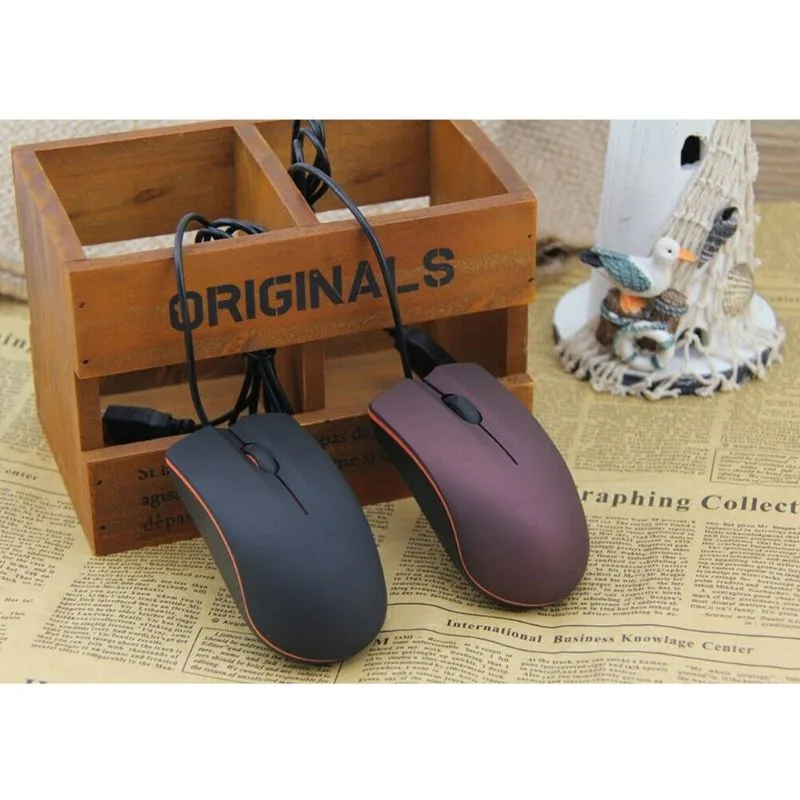 2024Wired Gaming Mouse, 130CM USB, 1200 DPI, Frosted Portable Optical ...