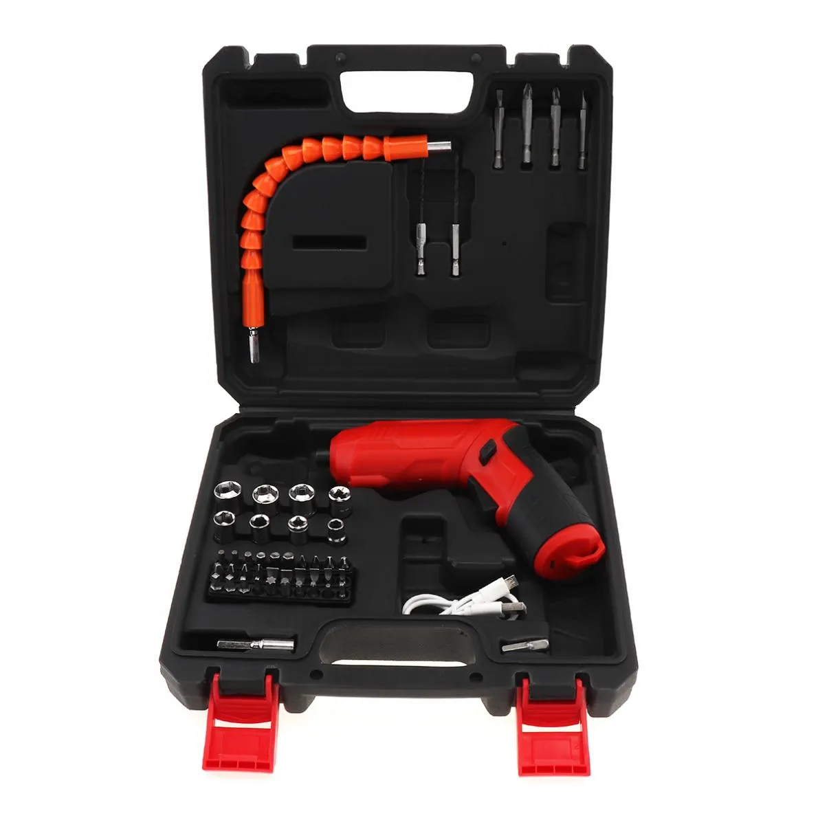 Mini Electric Screwdriver Set - 47-Piece Cordless Power Screwdriver Kit ...