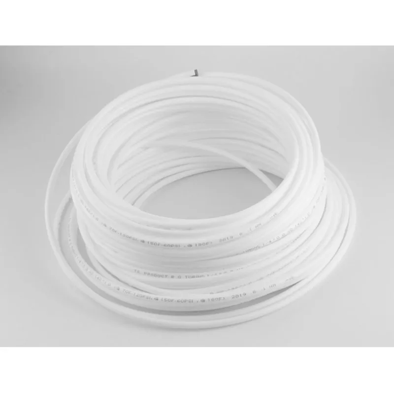 1 Meter RO Water 1/4 3/8 Inch OD PE Hose Tubing White Flexible Pipe ...