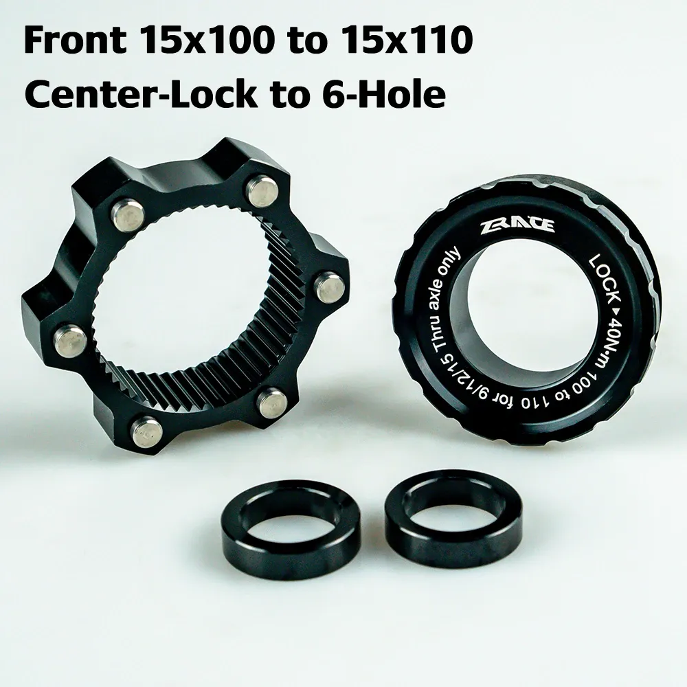 Center Lock Hub Boost Adapter: Centerlock to 6-Bolt Conversion Kit ...