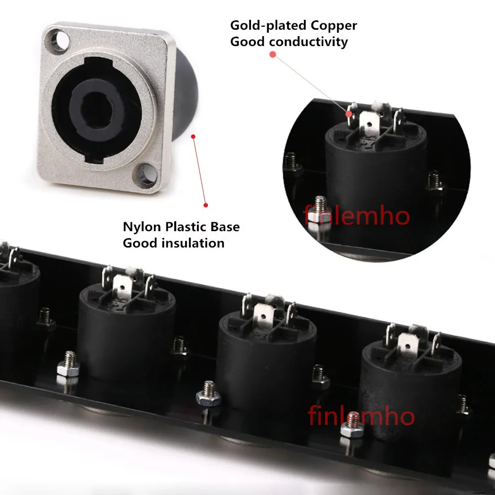 Professional Loudspeaker Audio Cable Male Plug Message Board Rack Patch ...