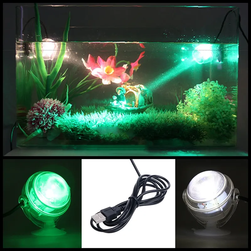 Submersible Aquarium LED Light - Waterproof Fish Tank Lighting ...