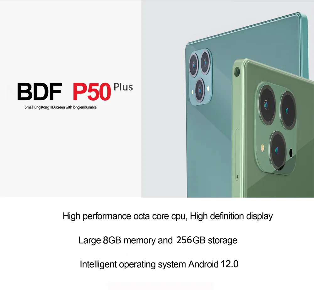 BDF P50 Plus Tablet | 10.1 2K IPS Screen | 8GB RAM 256GB ROM | Android ...