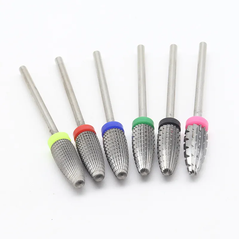 Tungsten Carbide Electric Nail Drill Bit Kit - Professional Manicure ...