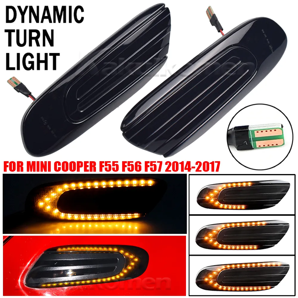 DHgate.com:Mini Cooper F56 F55 F57 Dynamic LED Flowing Side Marker ...