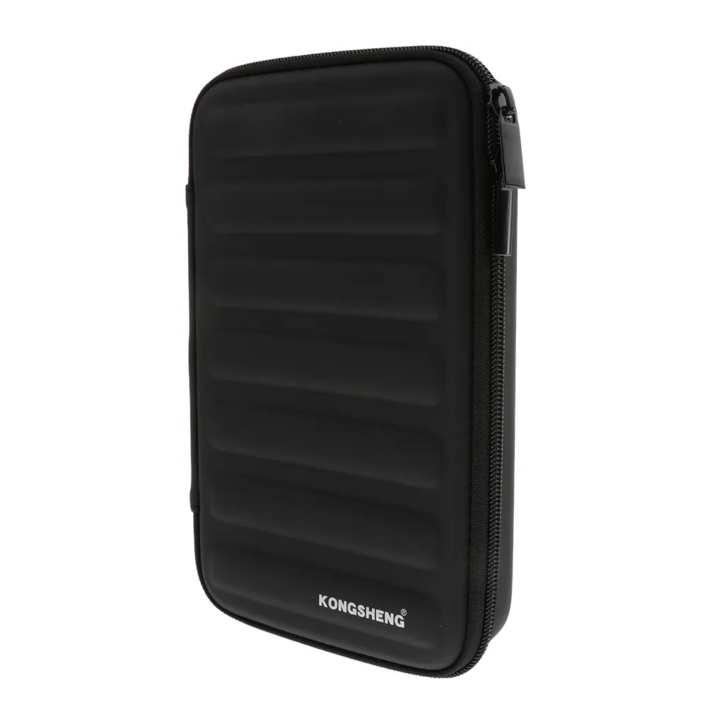 Black Harmonica Storage Case with Soft Inner Lining - Holds 10 ...