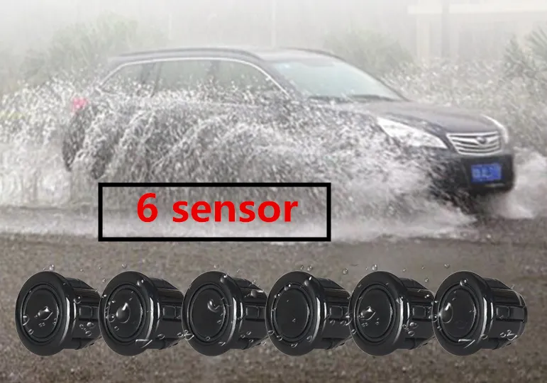Toyota Car Parking Detector System 6 Blind Spot Sensors With 360 ...