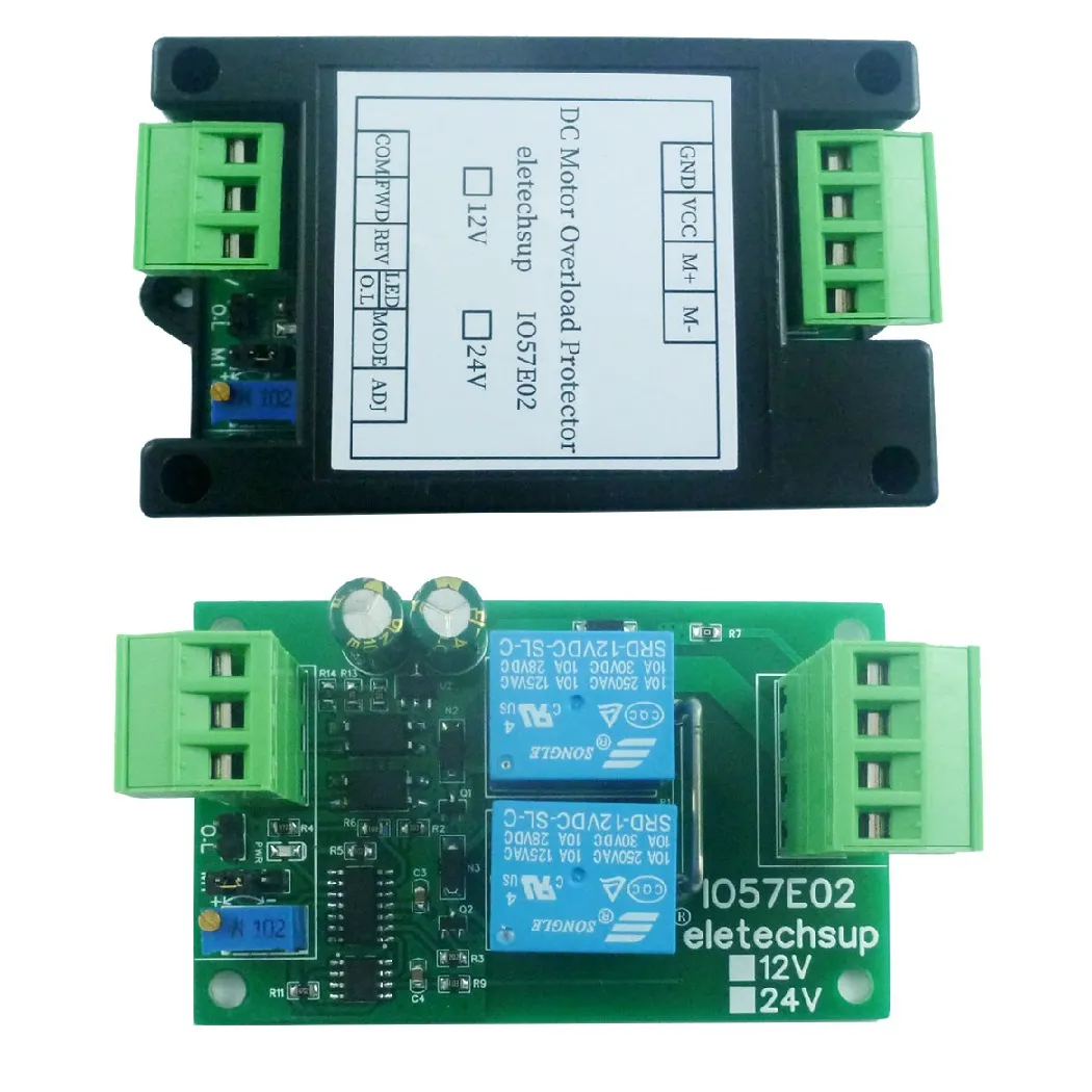 Brushed Motor Overload Overcurrent Short Circuit privacy screen ...