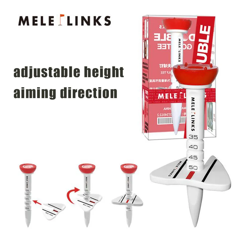 DHgate.com:4Pcs Golf Double Tees Holder | Adjustable Height Step Down ...