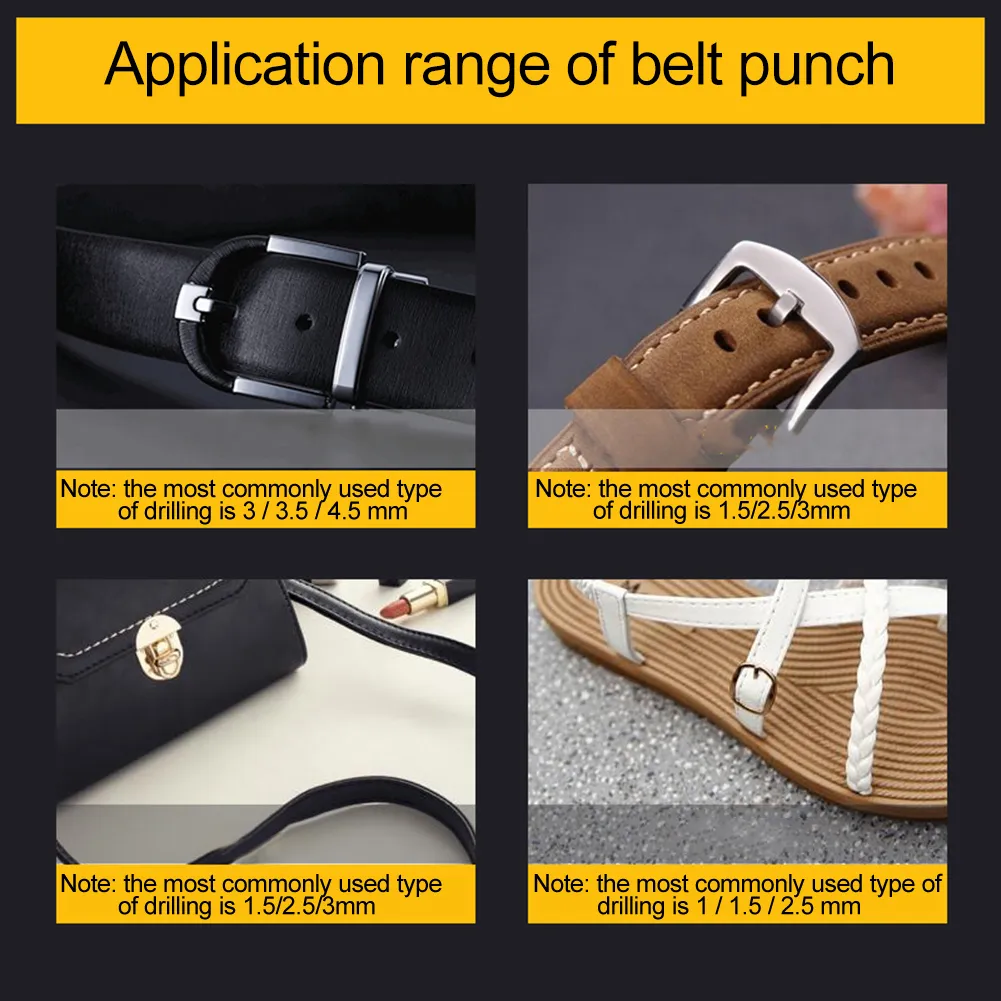 Types Of Leather Punches