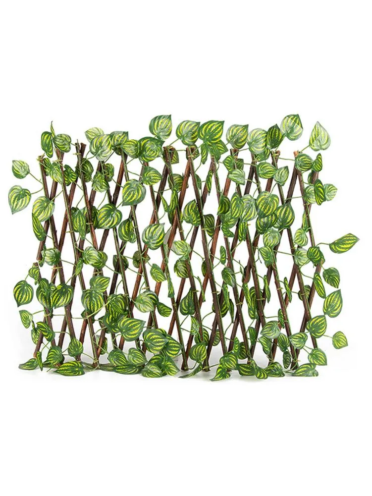 UV-Protected Retractable Trellis garden fence for Garden Backyard ...