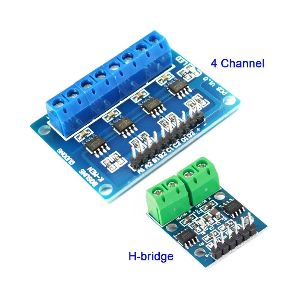 Smart Car 4 Way Driver Module: L9110S DC Stepper Motor Driver Board ...