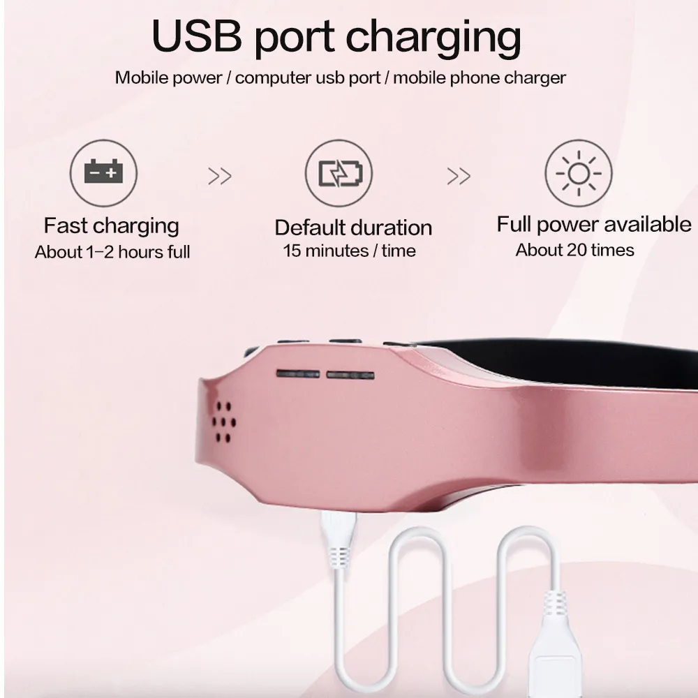 Electric Head Massager for Headache and Migraine Relief USB ...