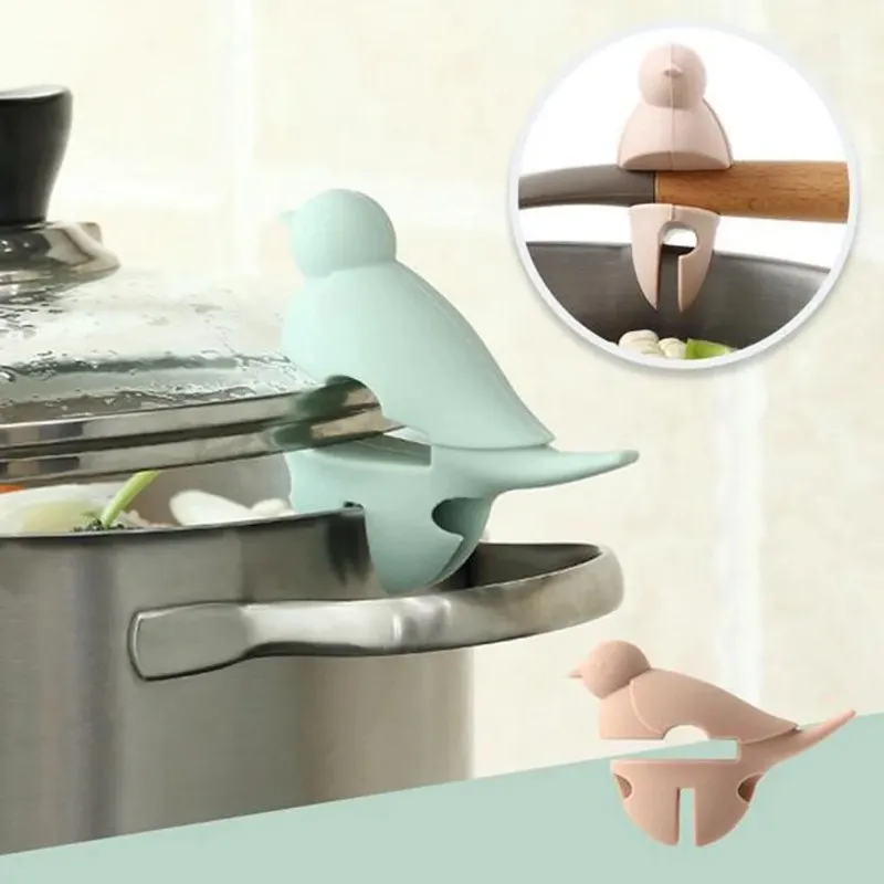 DHgate.com:Kitchen Accessories Spoon Holder, Silicone Pot Clip Holder ...