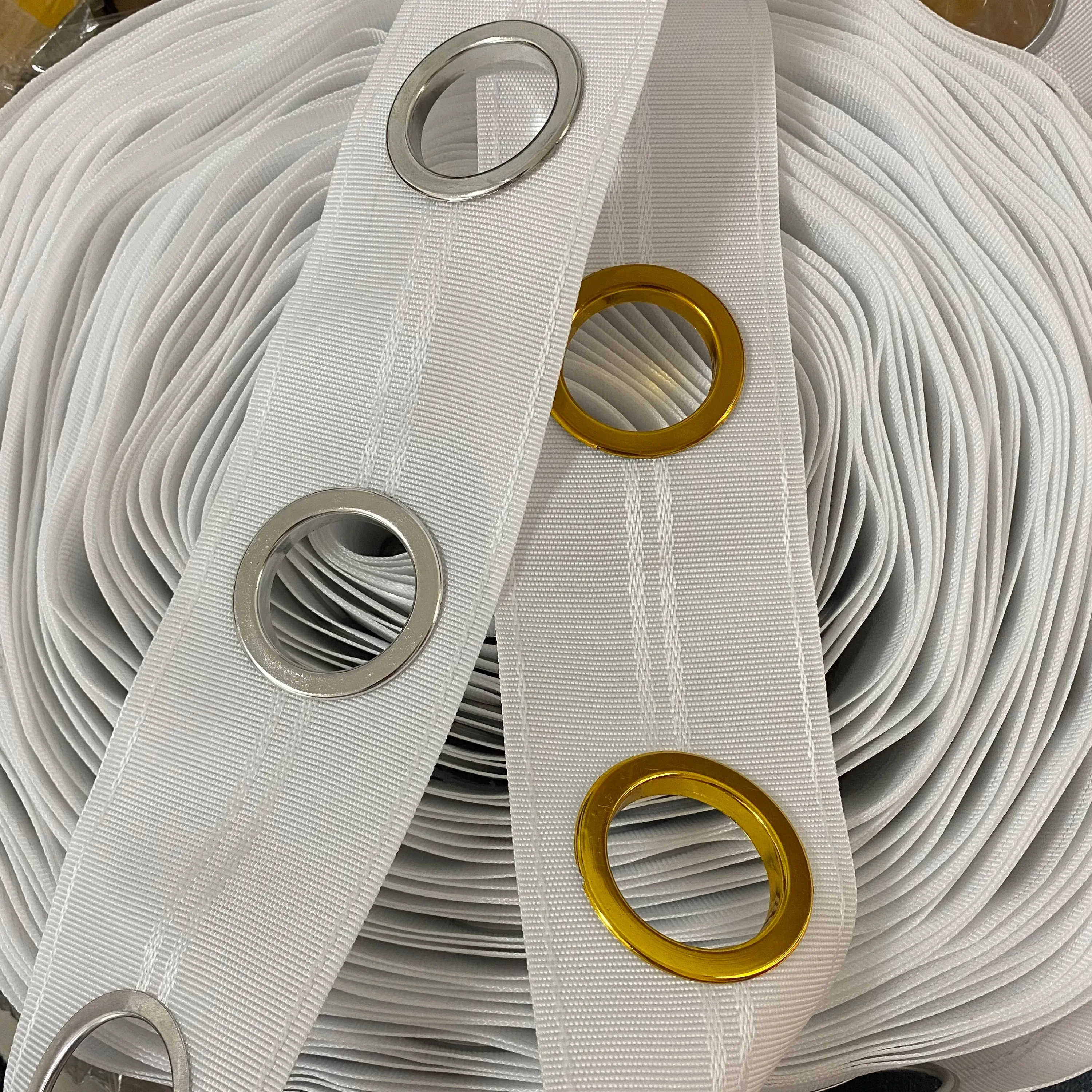 Premium Drapery Grommet Tape - Non-Woven Curtain Eyelet Fabric for Custom Window Treatments ...