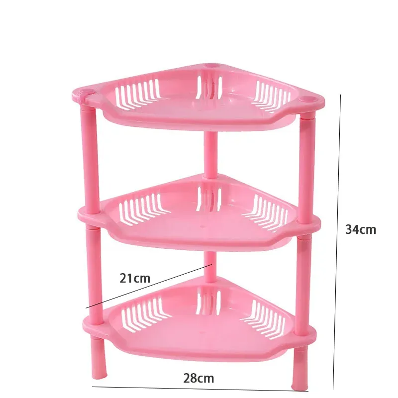 DHgate.com:Kitchen Storage Racks - 3-Tier Assembled Plastic Shelf for ...