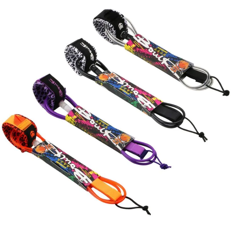 High-Quality TPU 6ft 7mm Surfboard Leash for Optimal Surfing Experience ...