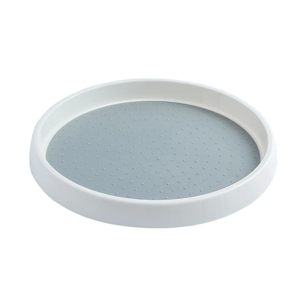 Round Spice Rack 360-Degree Rotating Tray Turntable for Kitchen Jar ...