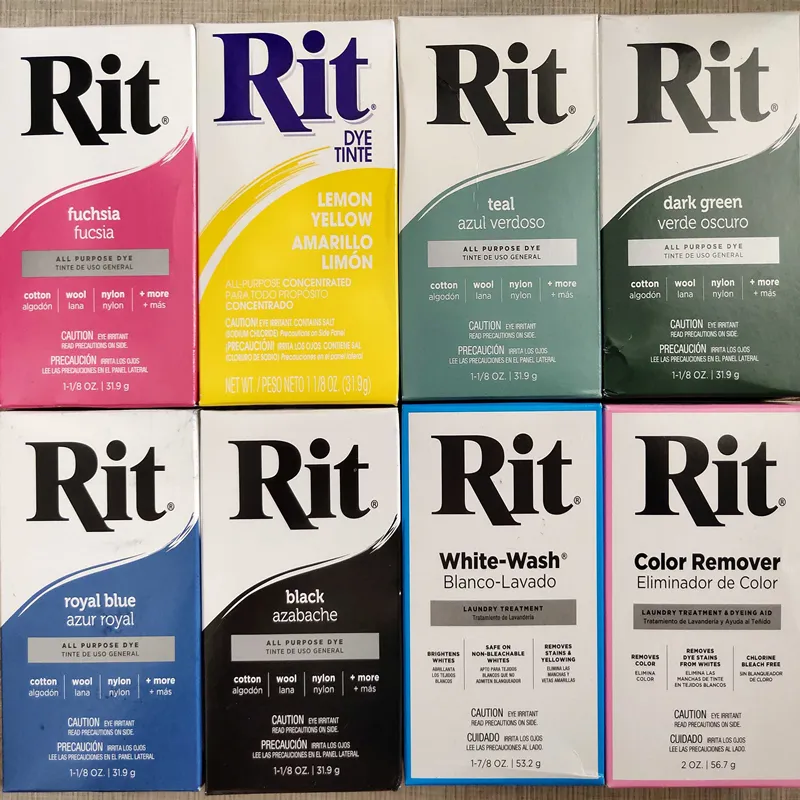 DHgate.com:Washable Multi-Color Clothing Dye | 31.9g Rit Fabric Dye ...