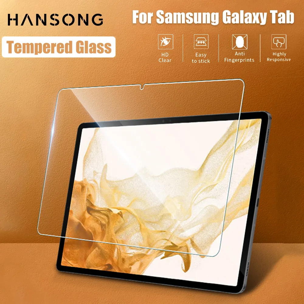 Ultra Clear Tempered Glass Screen Protector for Samsung Galaxy Tablets ...