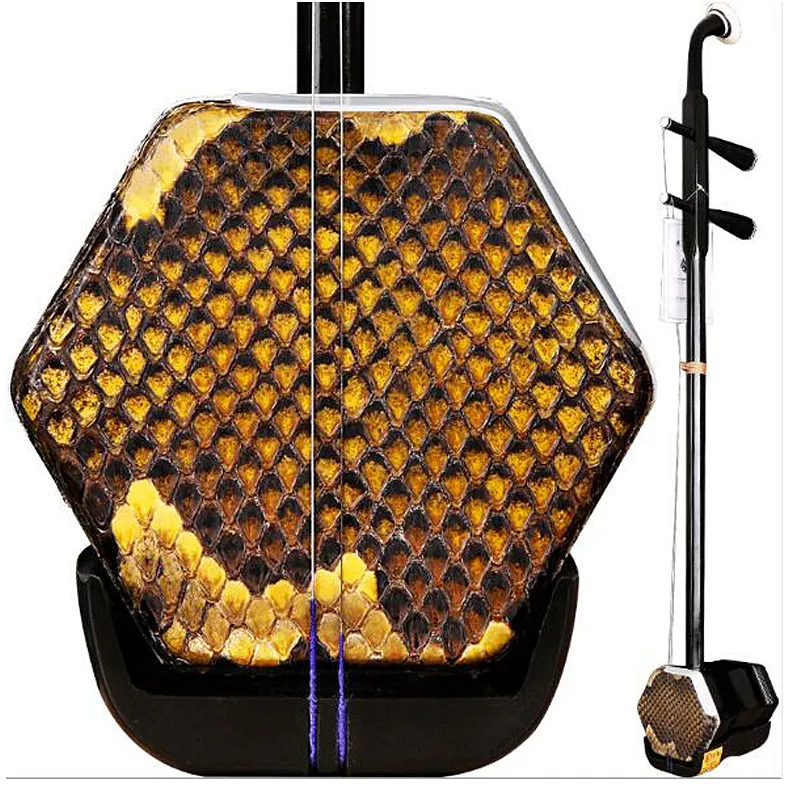 DHgate.com:Premium Erhu: Solid Ebony Wood Chinese Violin Fiddle w/ Bow ...