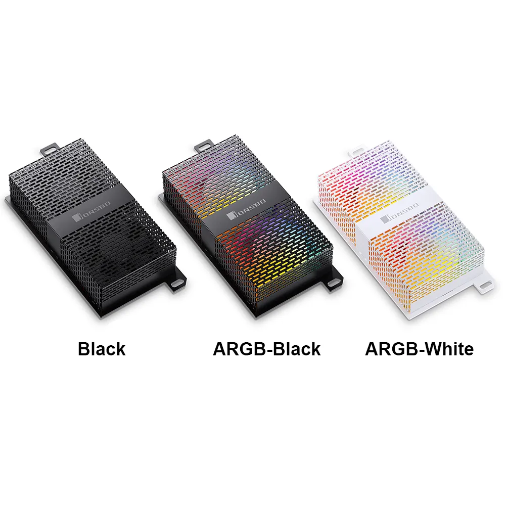 DHgate.com:4-Pin PWM/5V 3-Pin ARGB RAM Memory Cooler with Dual Fans, RGB PC Memory Radiator for ...
