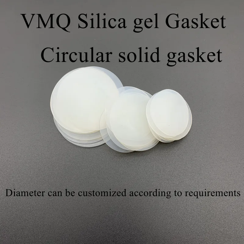 DHgate.com:White Round Silicone Rubber Sheet Seal Gasket, 1/2/3mm Thick ...