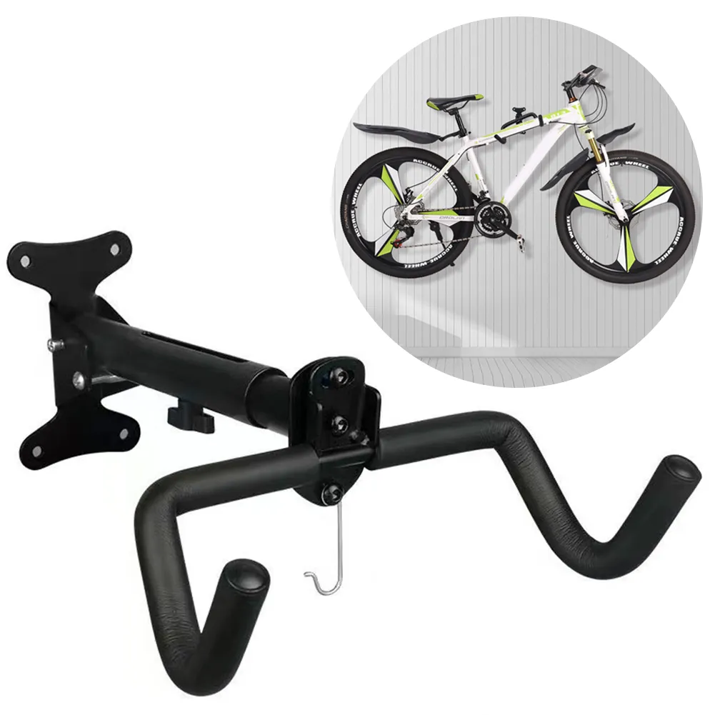 DHgate.com:Space-Saving Foldable Bike Wall Mount Rack - Durable Steel ...
