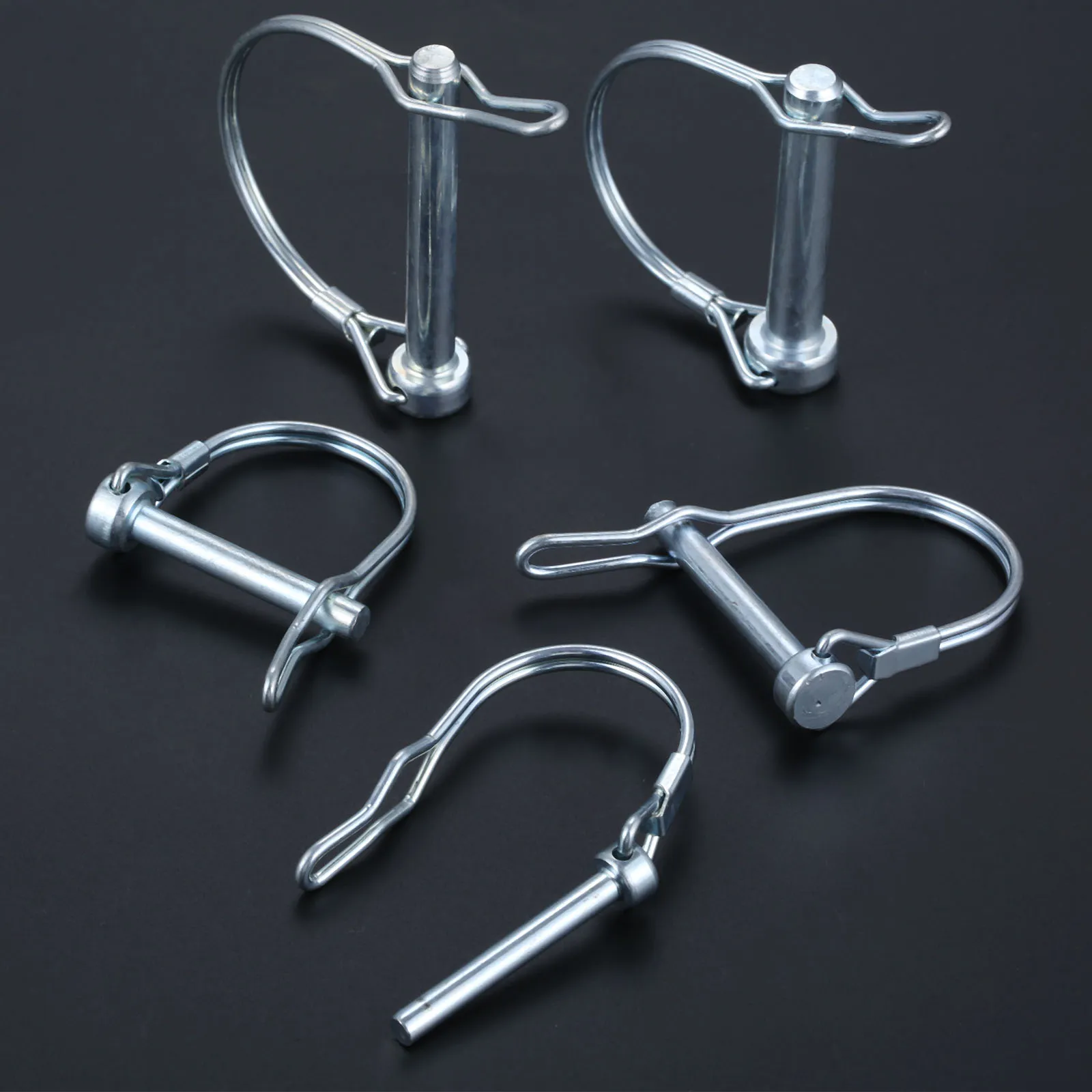 /Coupler Safety Pin Steel M5 M6 M8 M9.5 Quick Lock Release Trailer ...