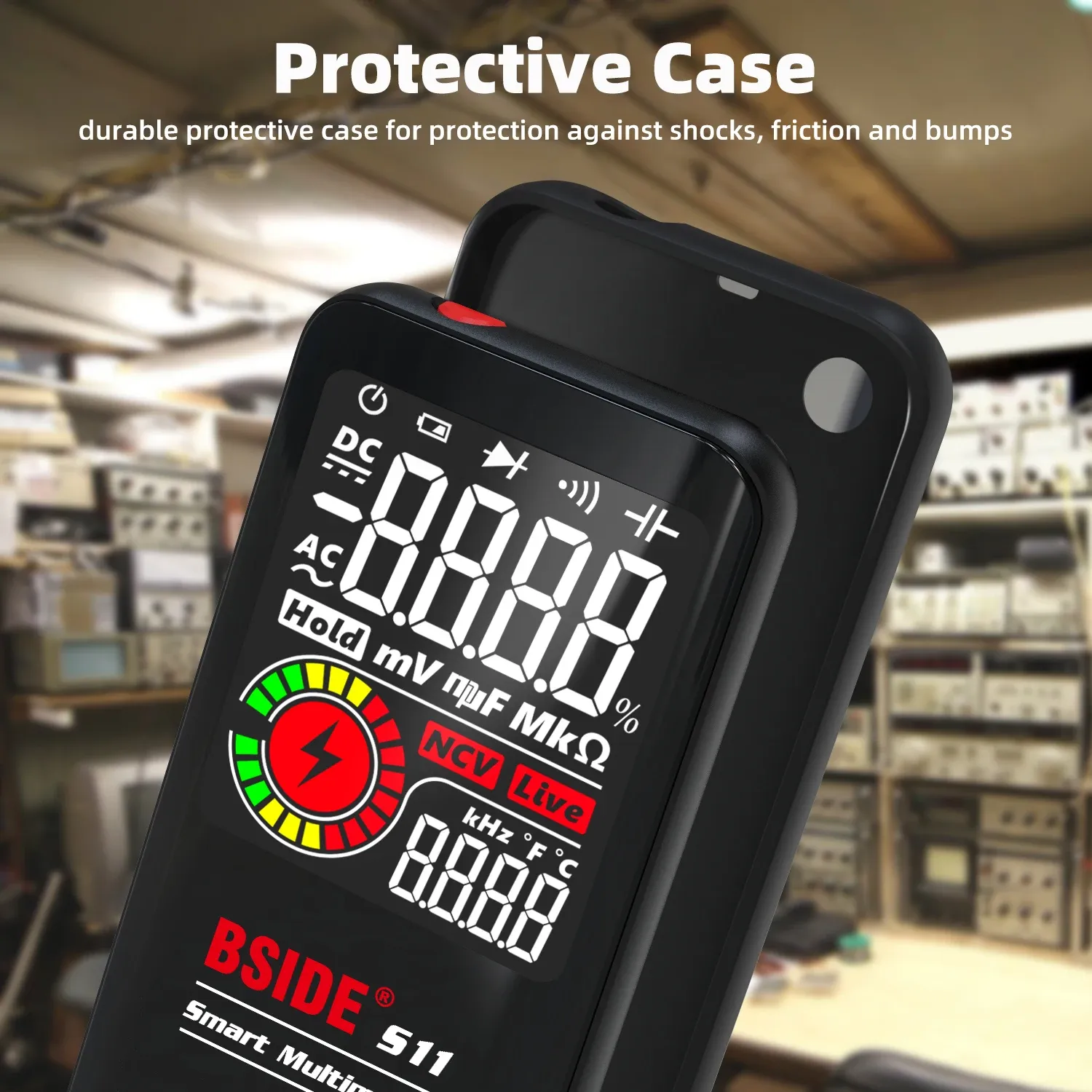 DHgate.com:BSIDE Digital Multimeter Color Display 9999 Count Auto Range ...