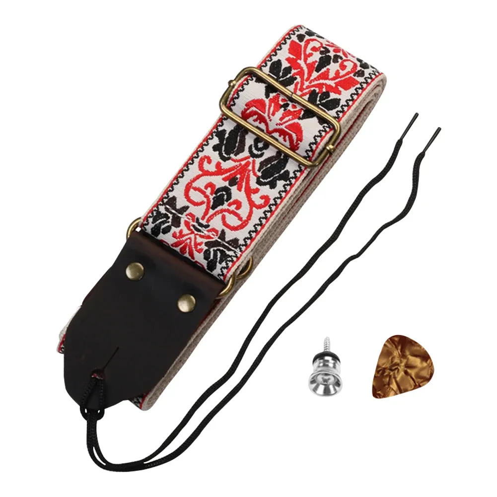 Guitar Strap Belt Adjustable Soft Note Rhythm Strap For Bass, Acoustic ...