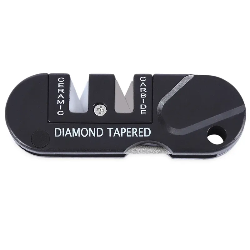 Sharpener Diamond Tool Camp Gear Hike Tungsten Ceramic Sharpen Fish ...
