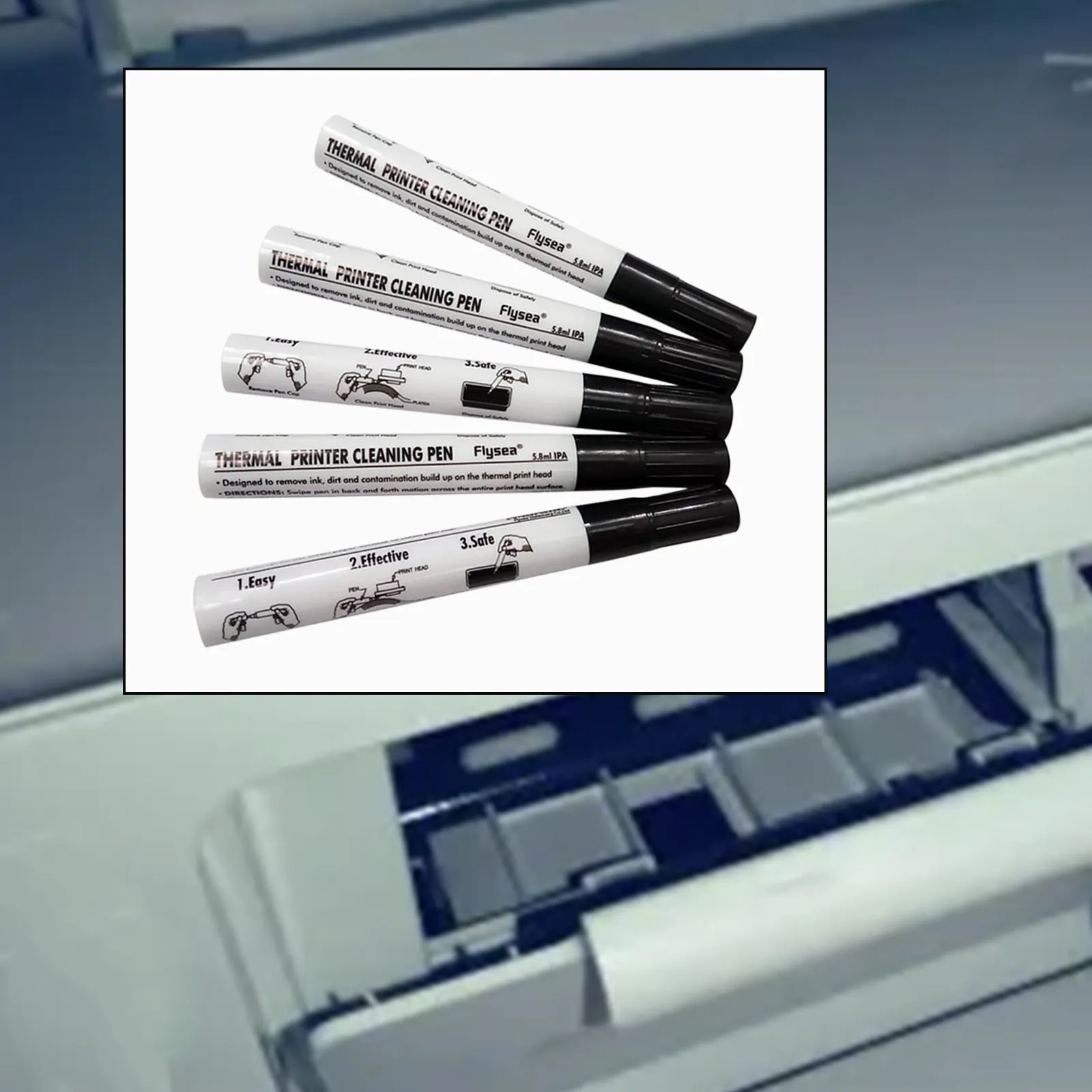 Universal Alcohol-Based Cleaning Pens for Thermal Printer Maintenance ...