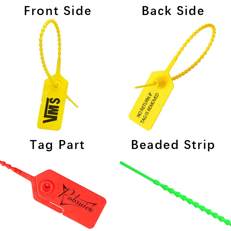 100 Personalized Fire Extinguisher Valve Seals Disposable Plastic ...