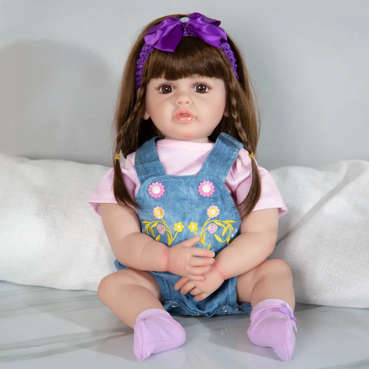 Popular Full Silicone Body Reborn Baby Dolls Keiimi New Lifekelike ...
