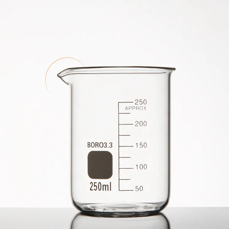 Laboratory Glass Beaker Glass Measuring Beaker, Thickened High ...