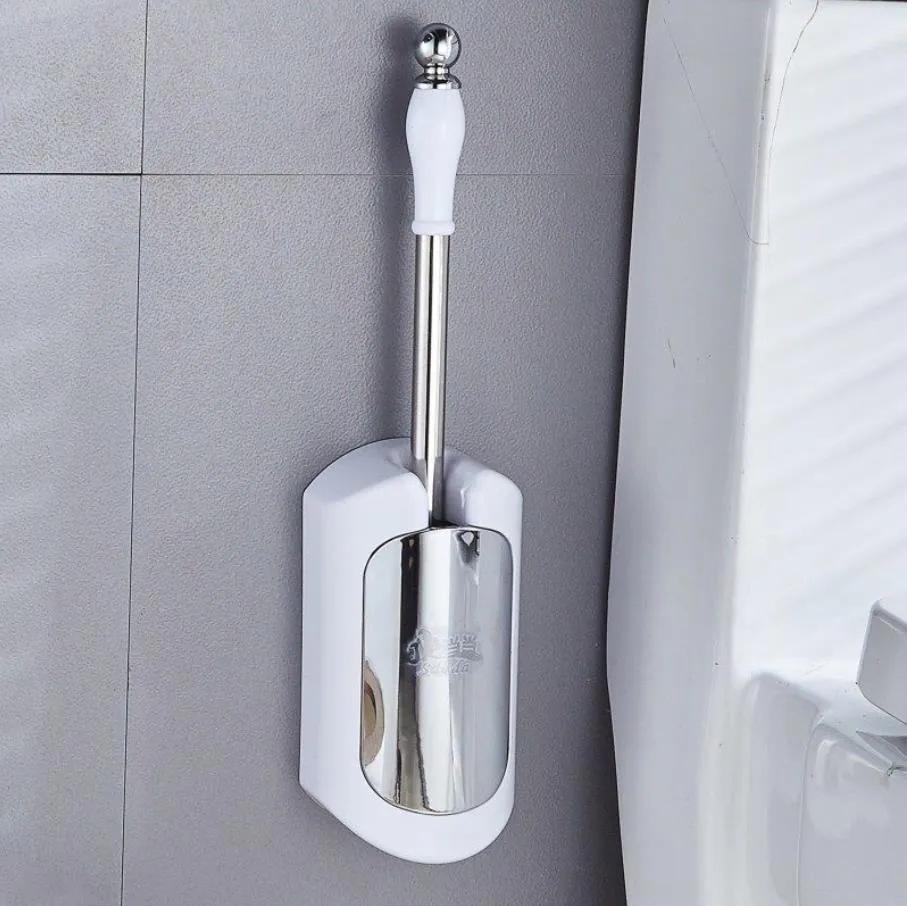 DHgate.com:Wall-Mounted Multifunctional Toilet Brush and Holder Set ...