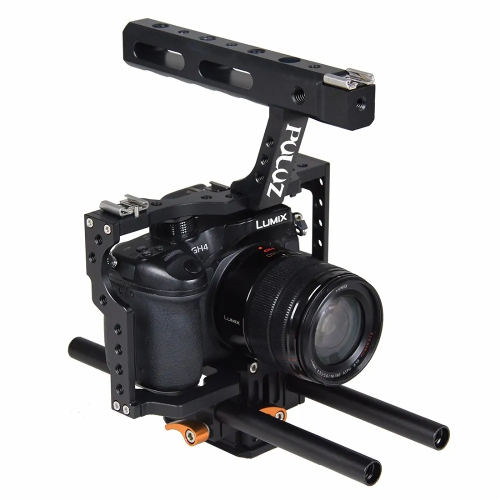 DHgate.com:PULUZ Handle Video Camera Cage Steadicam Stabilizer For Sony ...