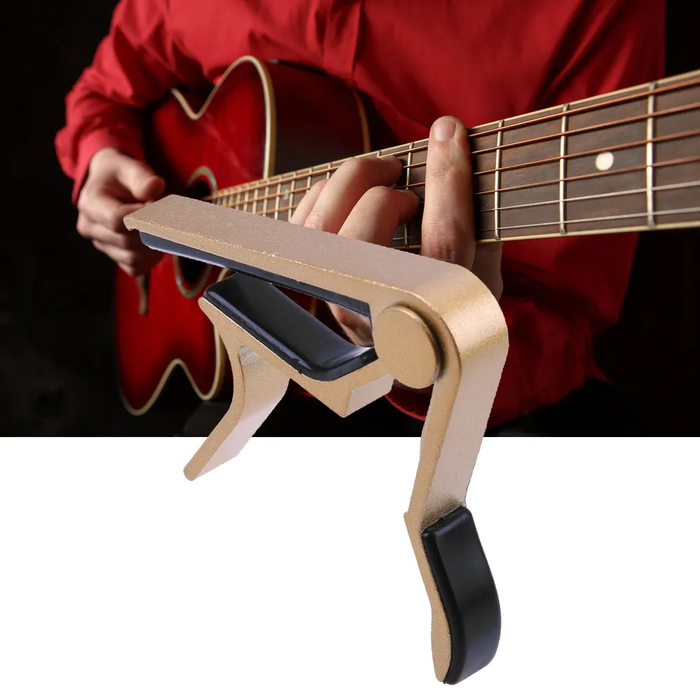 Aluminum Guitar Capo with Quick-Release Clamp | Sturdy Metal Capo for ...