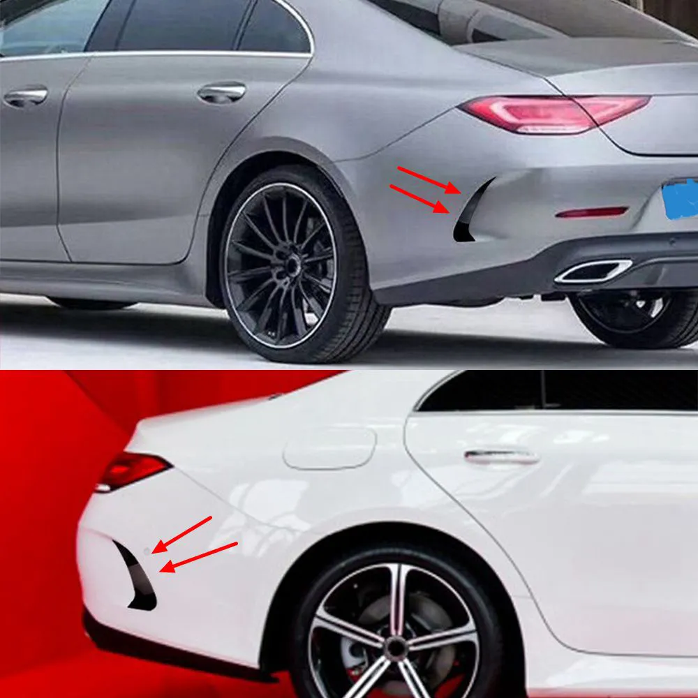 Mercedes CLS Rear Bumper Splitters Canards - Enhance Your CLS350/CLS450 ...
